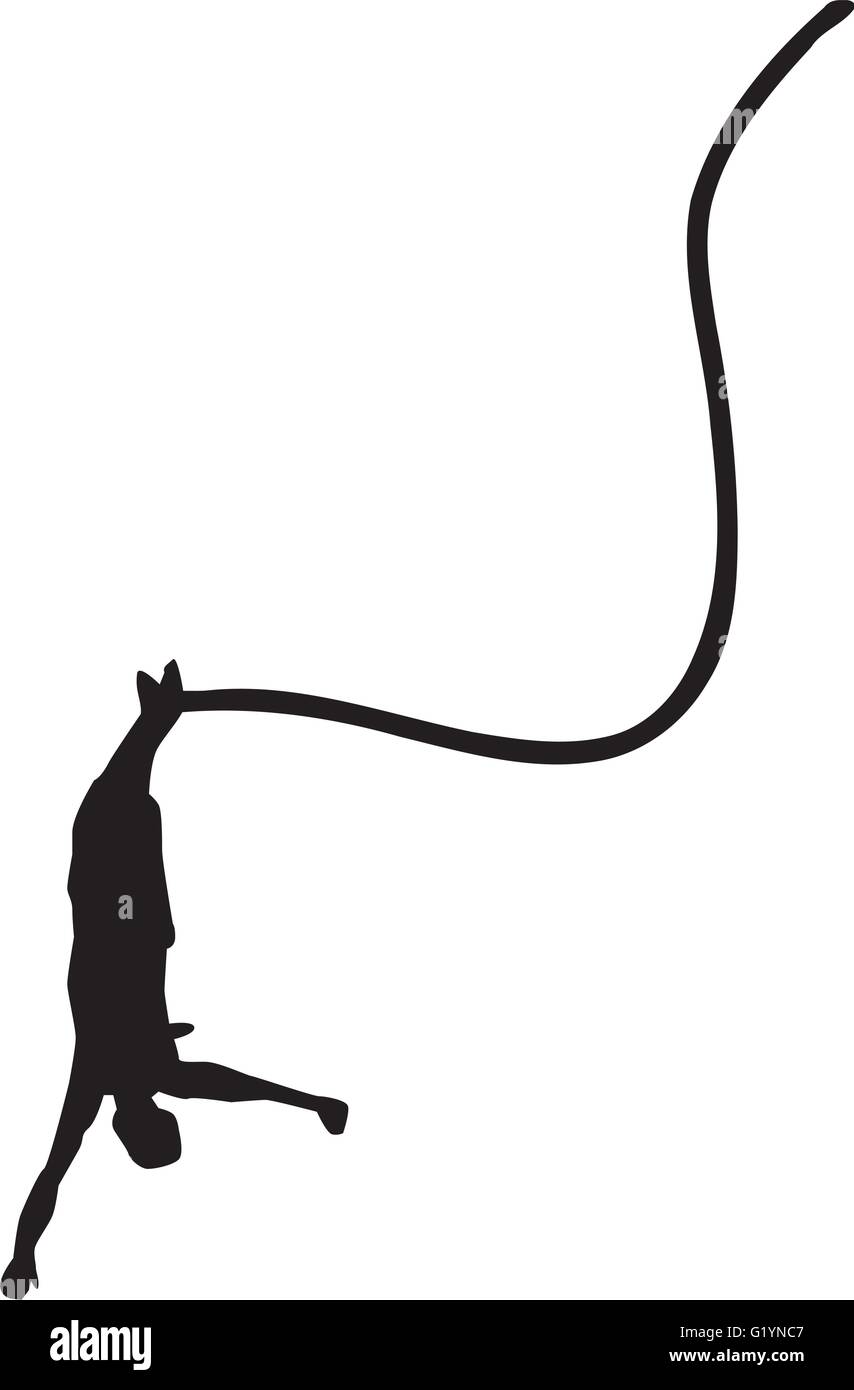 Jump rope isolated icon Stock Vector Images - Alamy