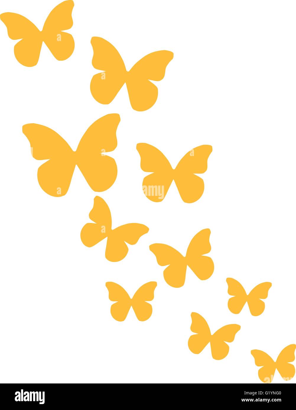 Yellow skipper Stock Vector Images - Alamy