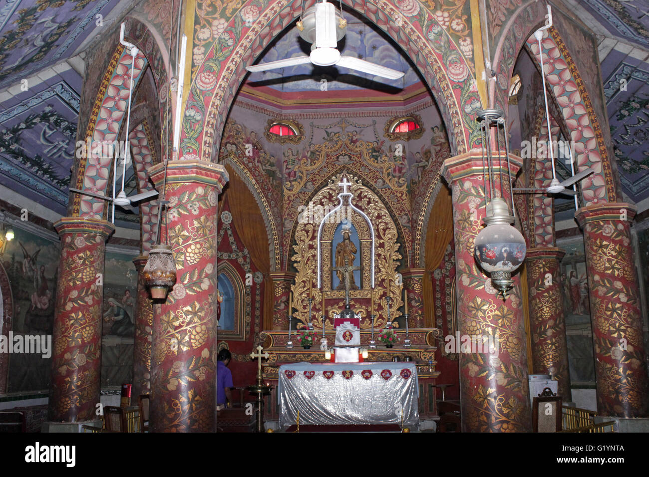 St. Antony's Church at Ollur in Kerala Stock Photo - Alamy