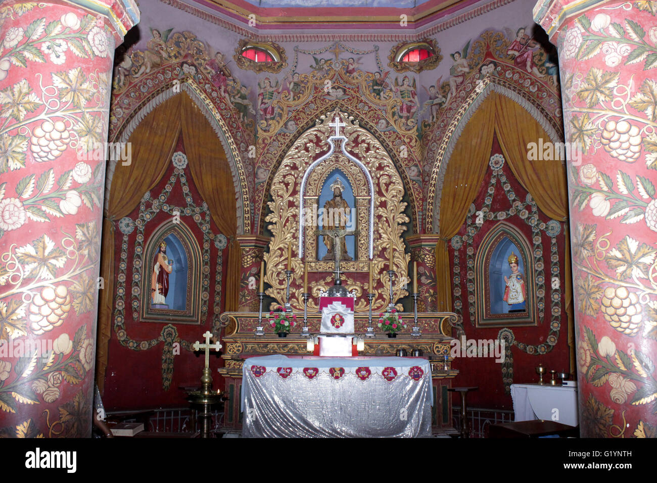 St. Antony's Church at Ollur in Kerala Stock Photo - Alamy