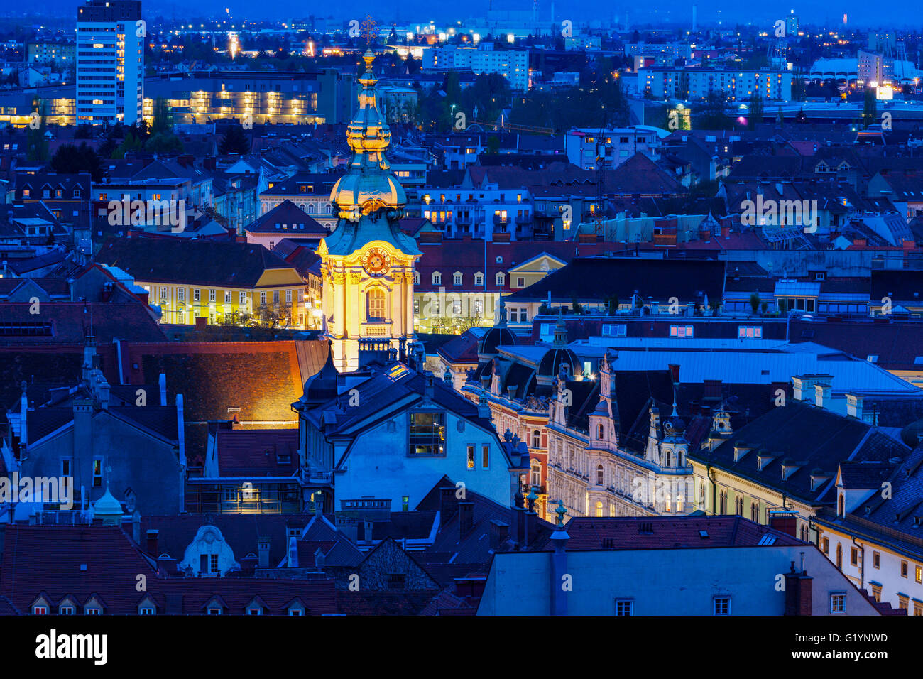 Church stadtpfarrkirche in austria hi-res stock photography and images ...
