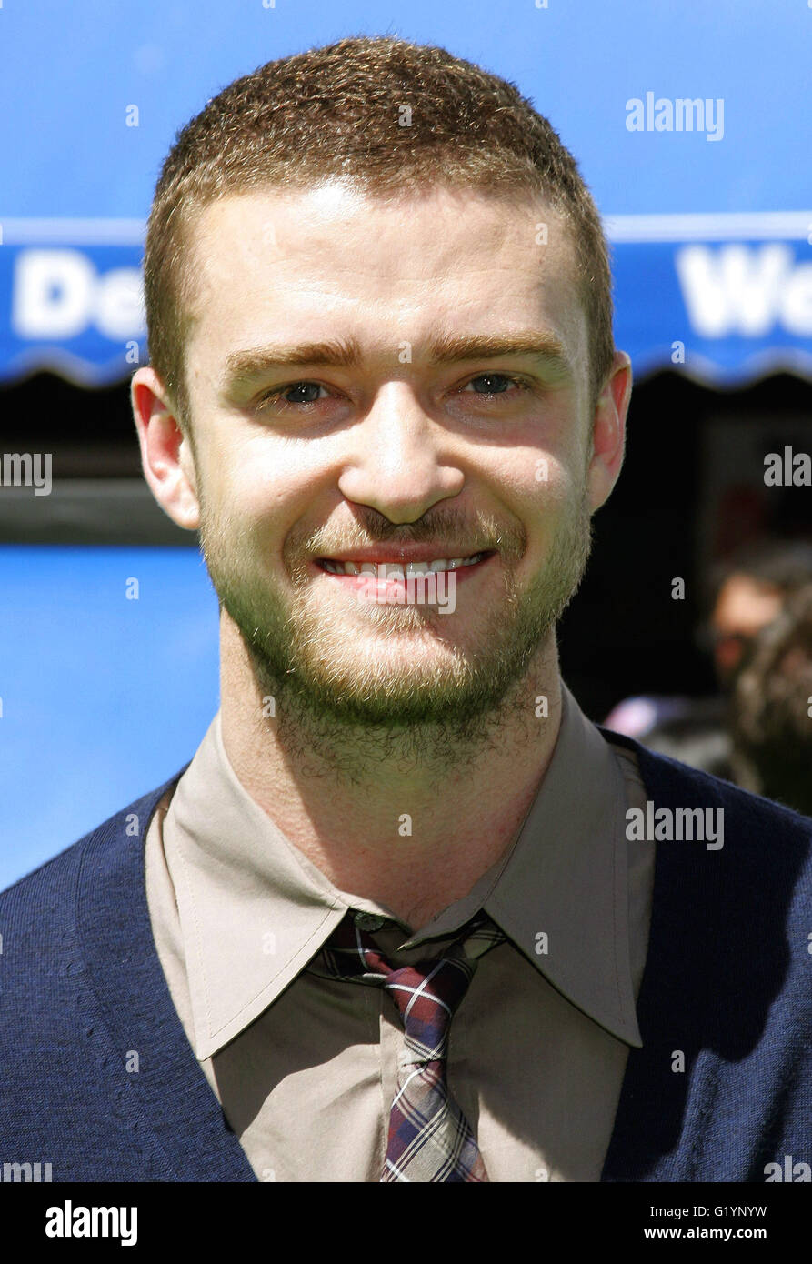 Justin Timberlake at the Los Angeles Premiere of "Shrek The Third" held ...