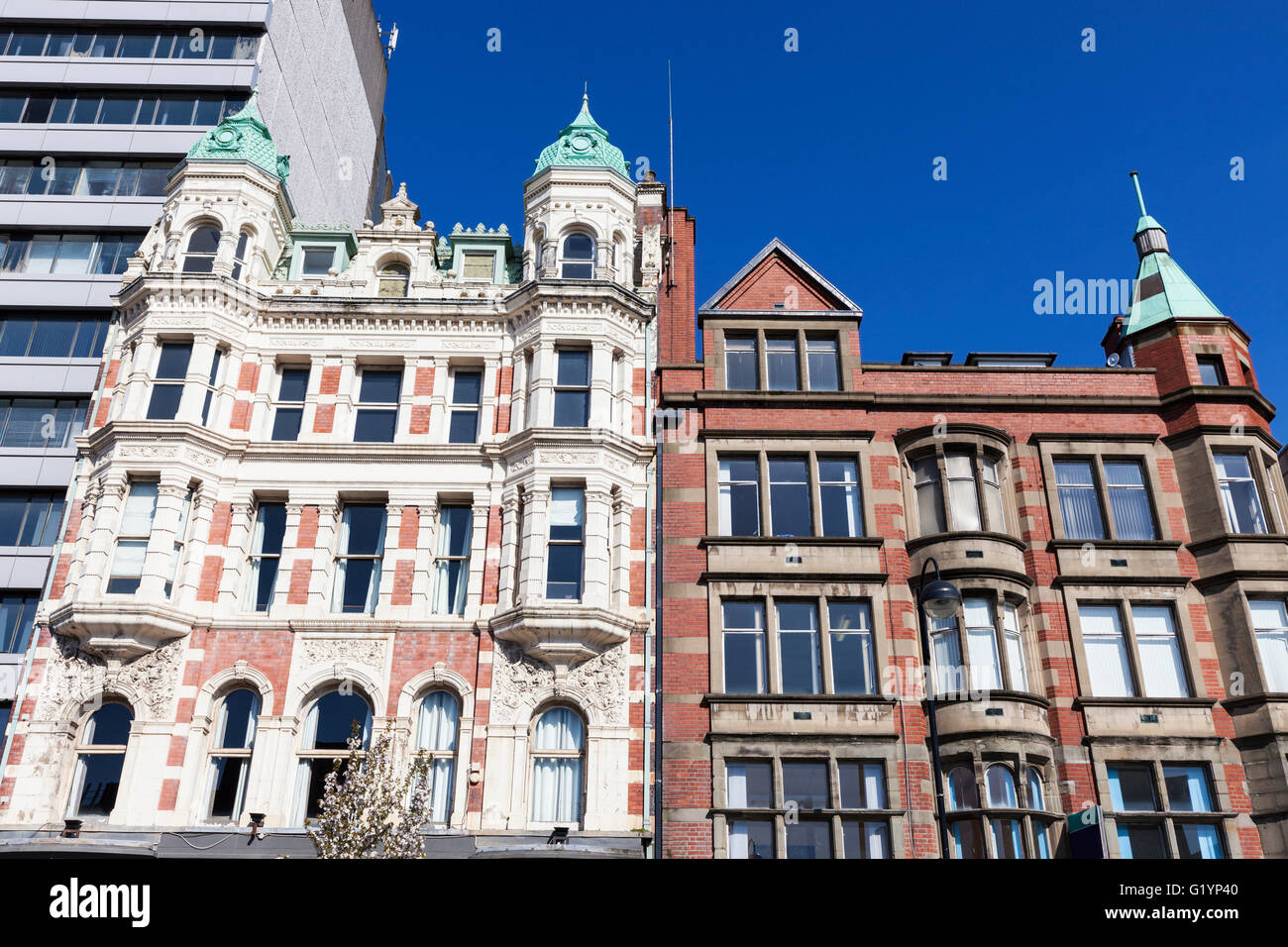 Old architecture of Belfast Stock Photo - Alamy