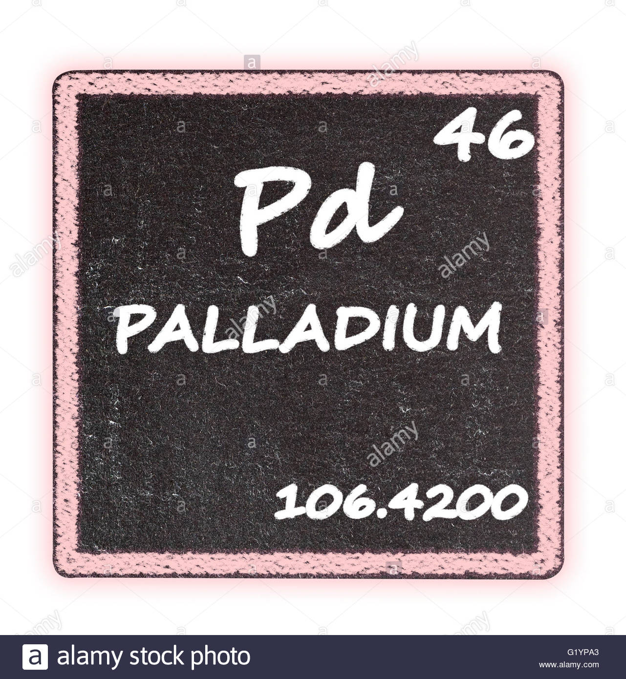 Chemical Elements Palladium High Resolution Stock Photography and ...