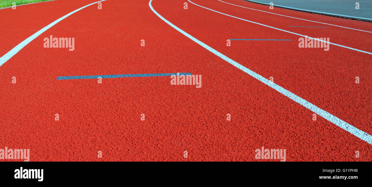 Running track finish line horizontal hi-res stock photography and ...