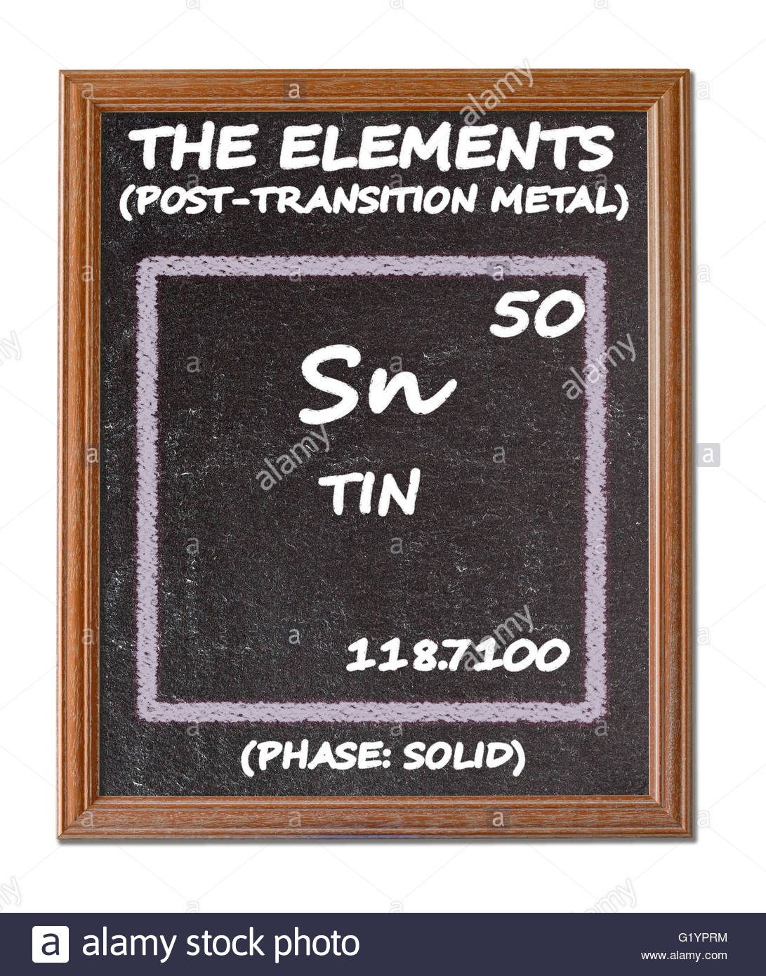 Chemical Symbol Sn High Resolution Stock Photography and Images - Alamy