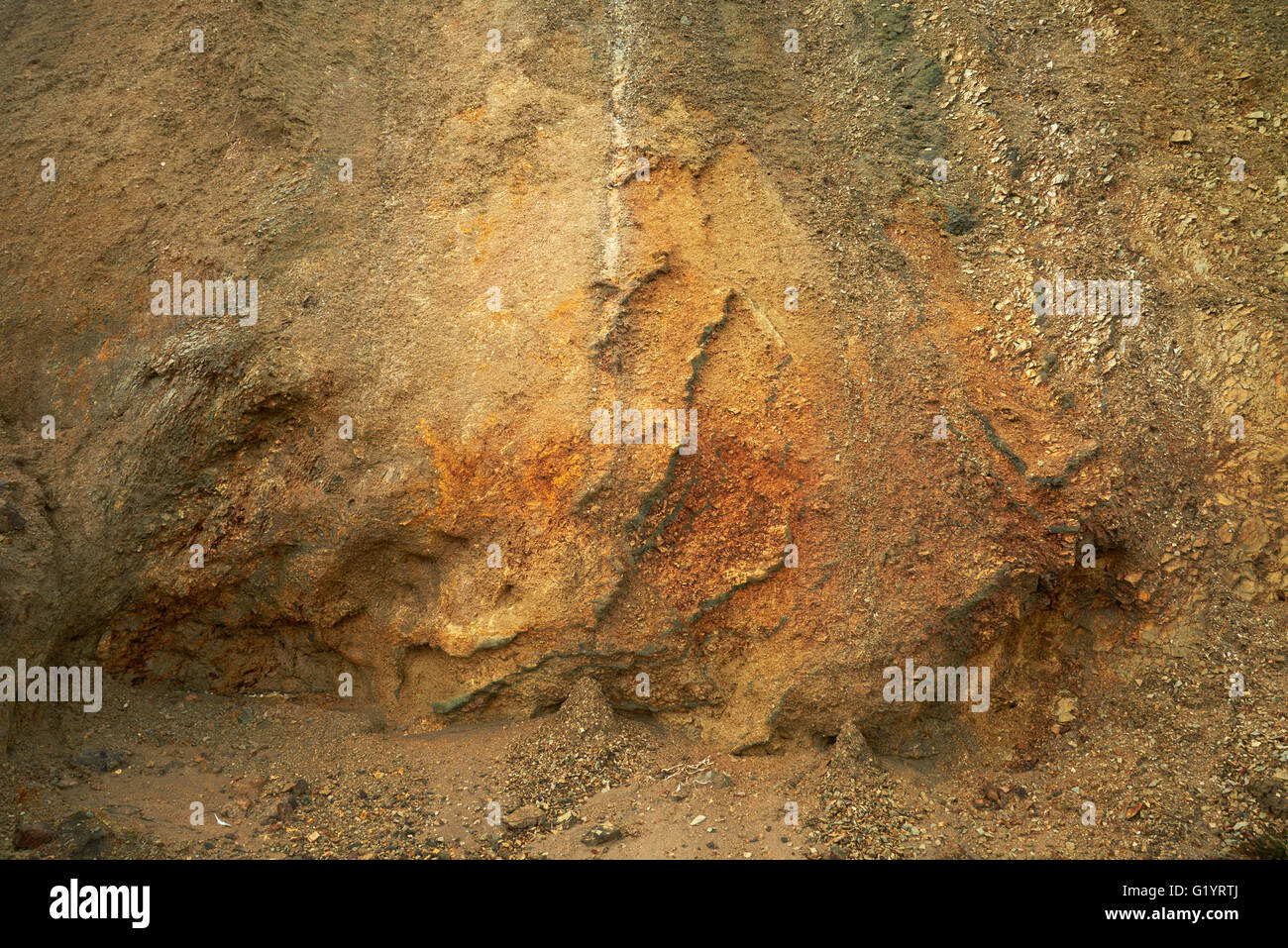 Fur formation, marine sediment made of diatoms and clay minerals ...