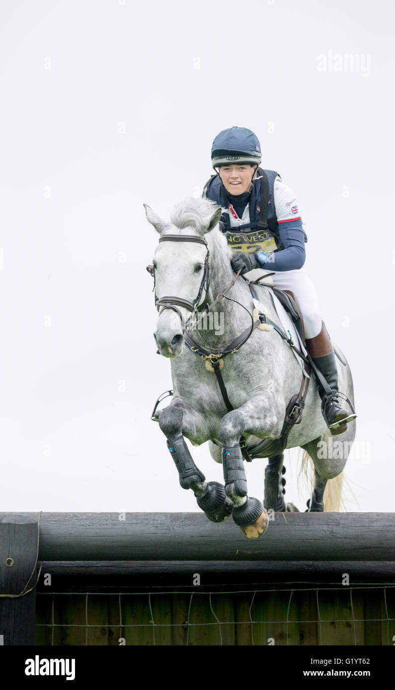 Alexander Tordoff on his horse Cool Jack jumps the Palisade Parallel ...