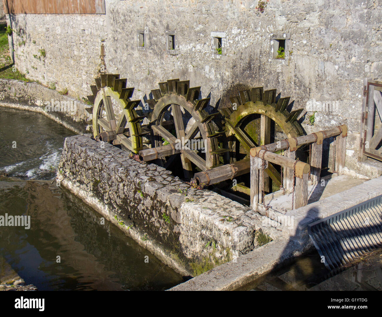 Water wheel history hydropower hi-res stock photography and images - Alamy
