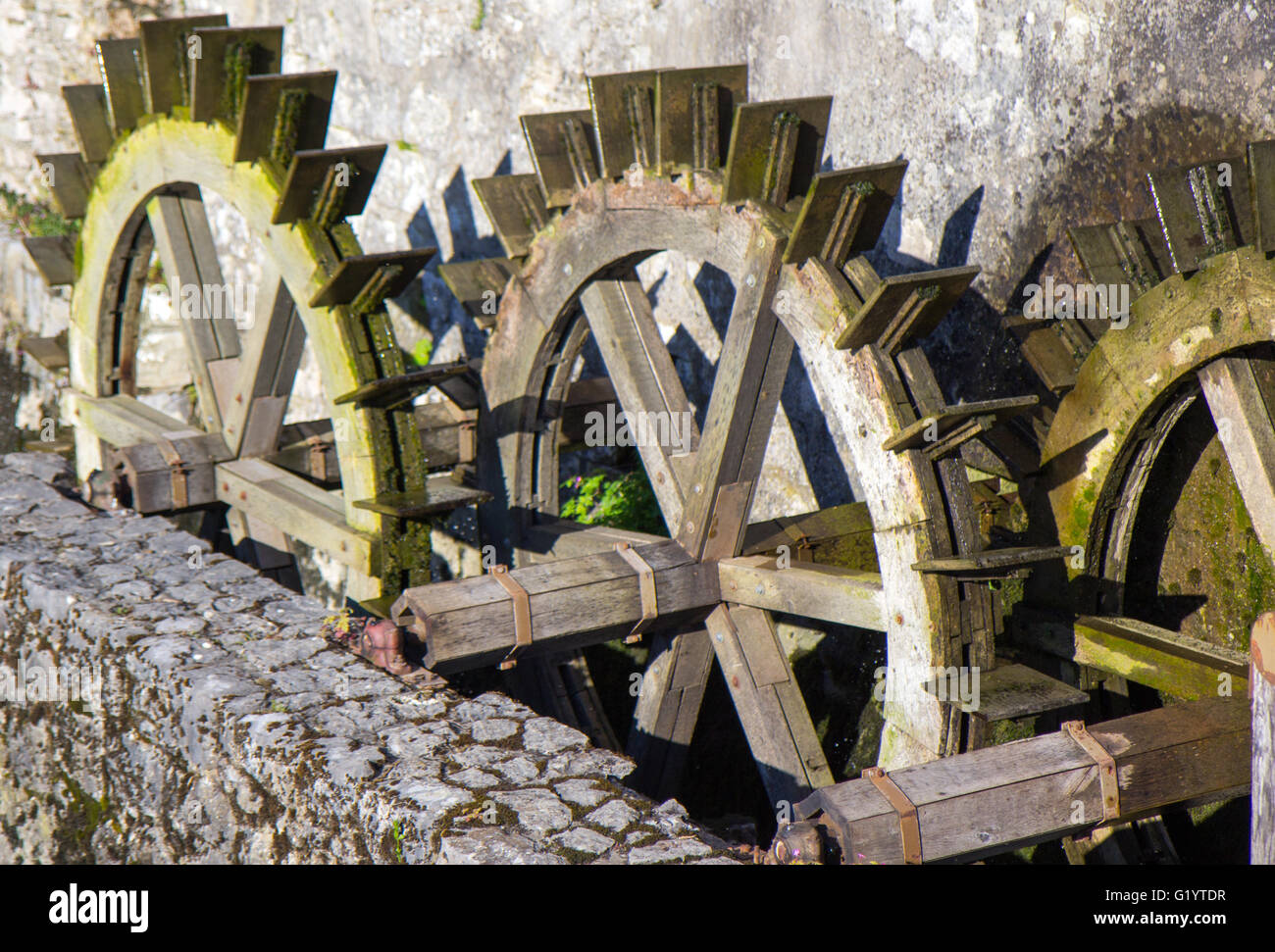 Water wheel history hydropower hi-res stock photography and images - Alamy