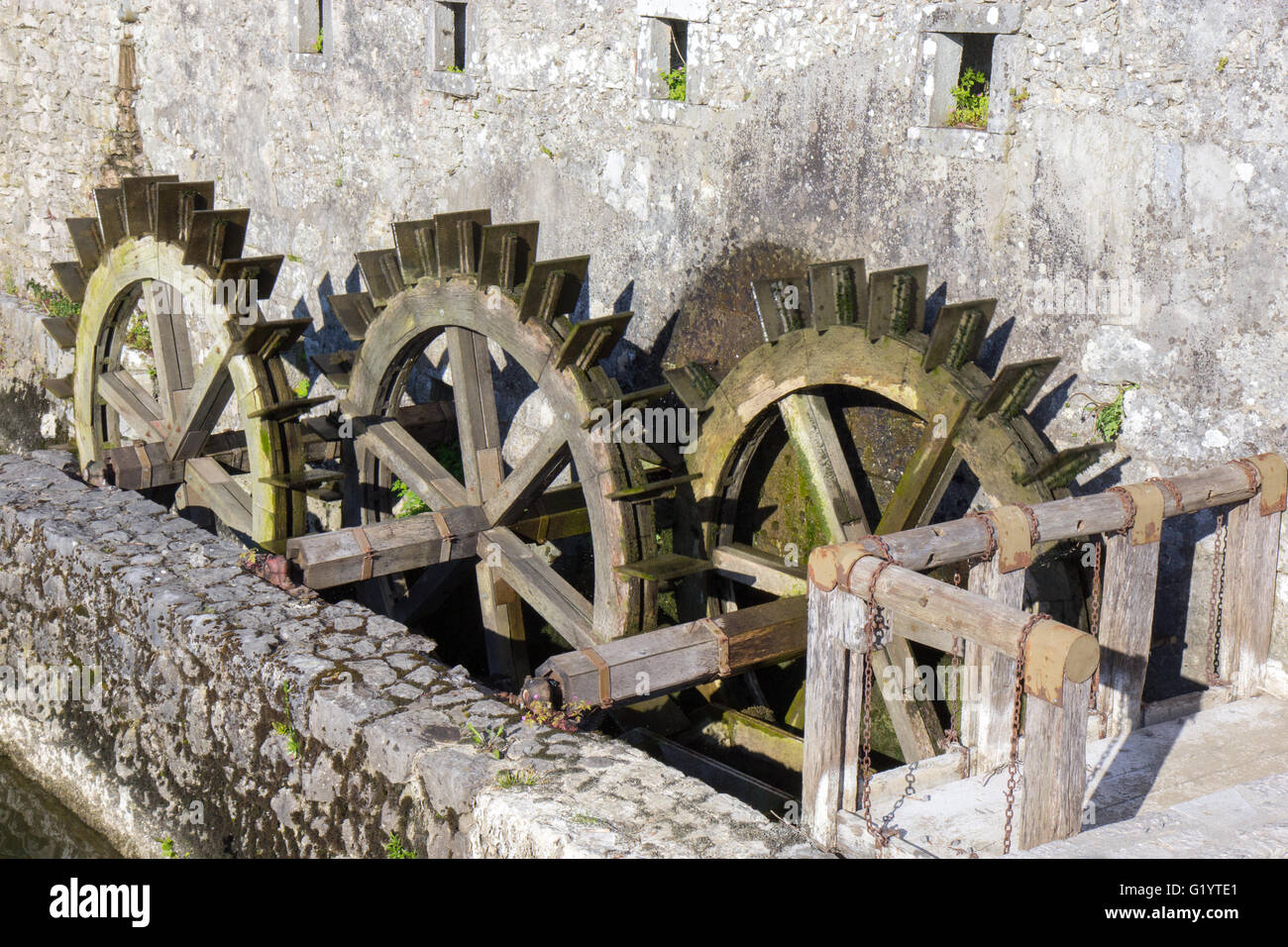 Water wheel history hydropower hi-res stock photography and images - Alamy
