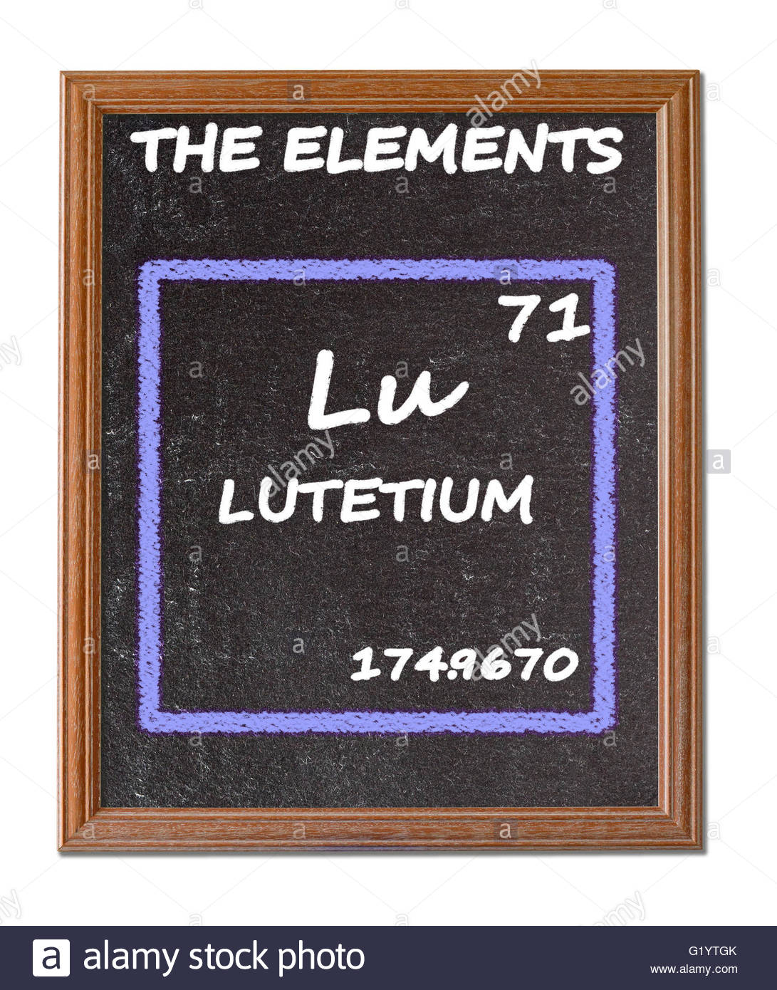 Lutetium Symbol High Resolution Stock Photography and Images - Alamy