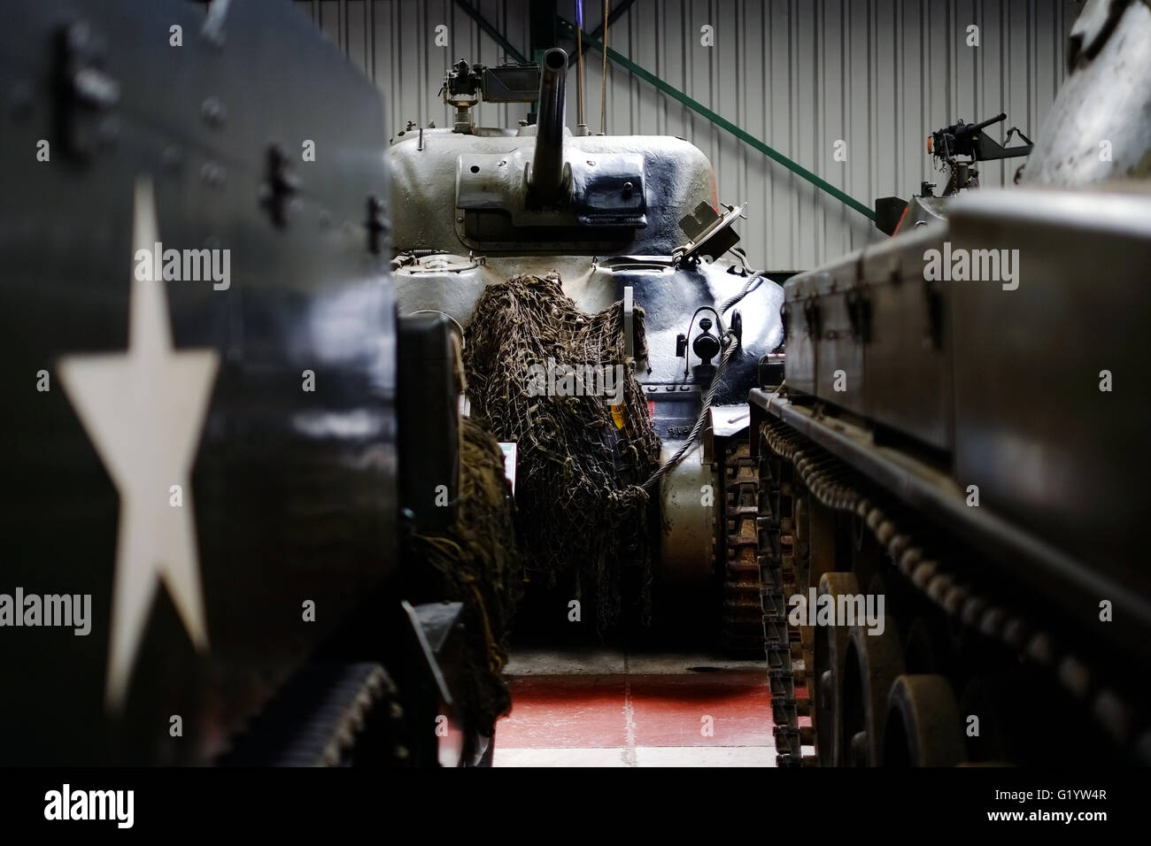 Tanks, Muckleburgh Military Museum, Norfolk, England, UK Stock Photo ...