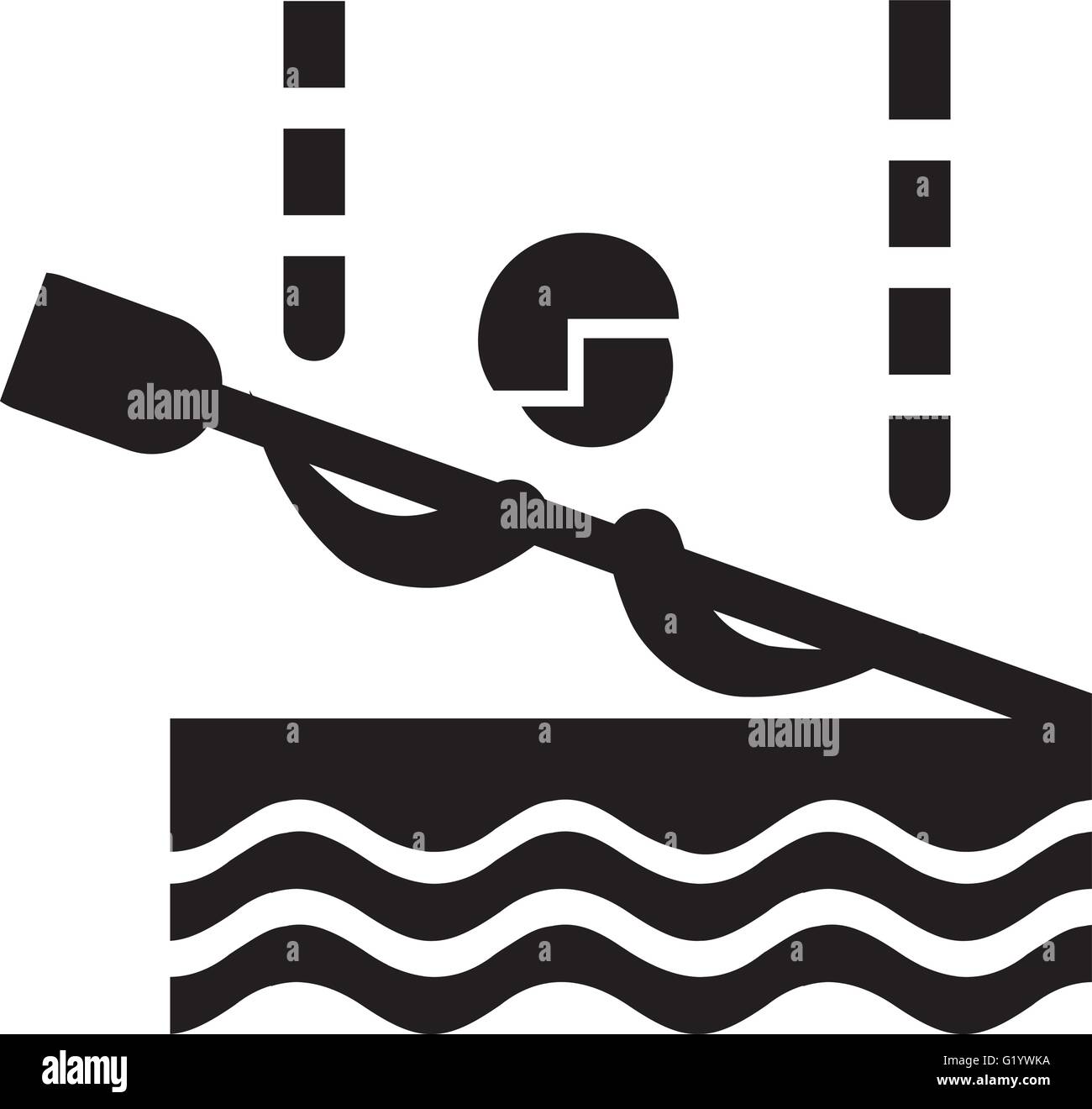 Slalom Stock Vector Images - Alamy