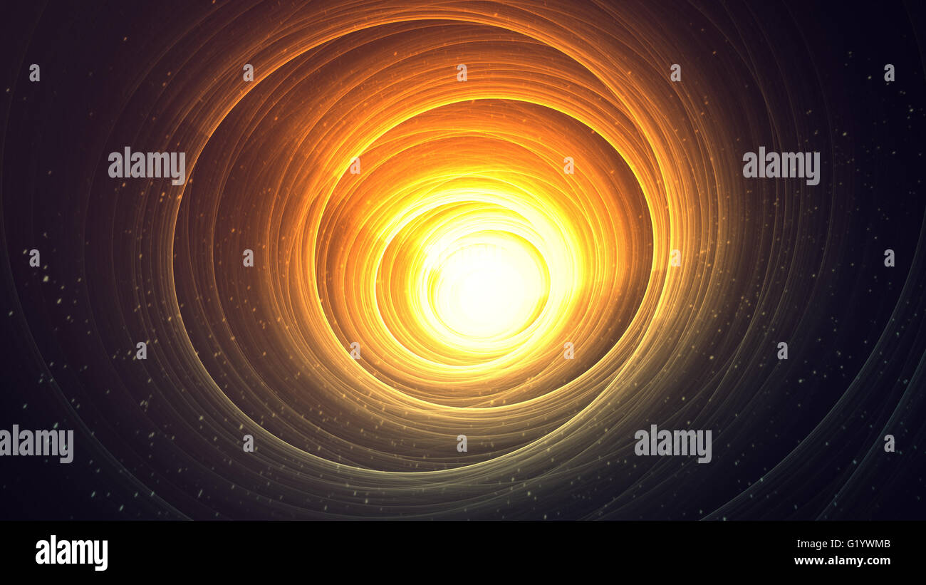 Futuristic Power Light Stock Photo - Alamy