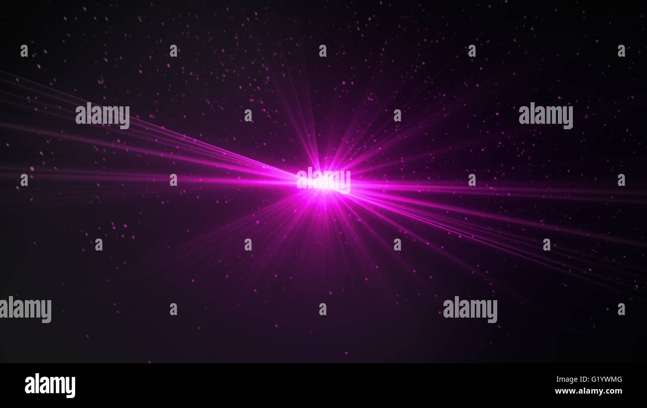 Colorful Radiating Beams Stock Photo - Alamy