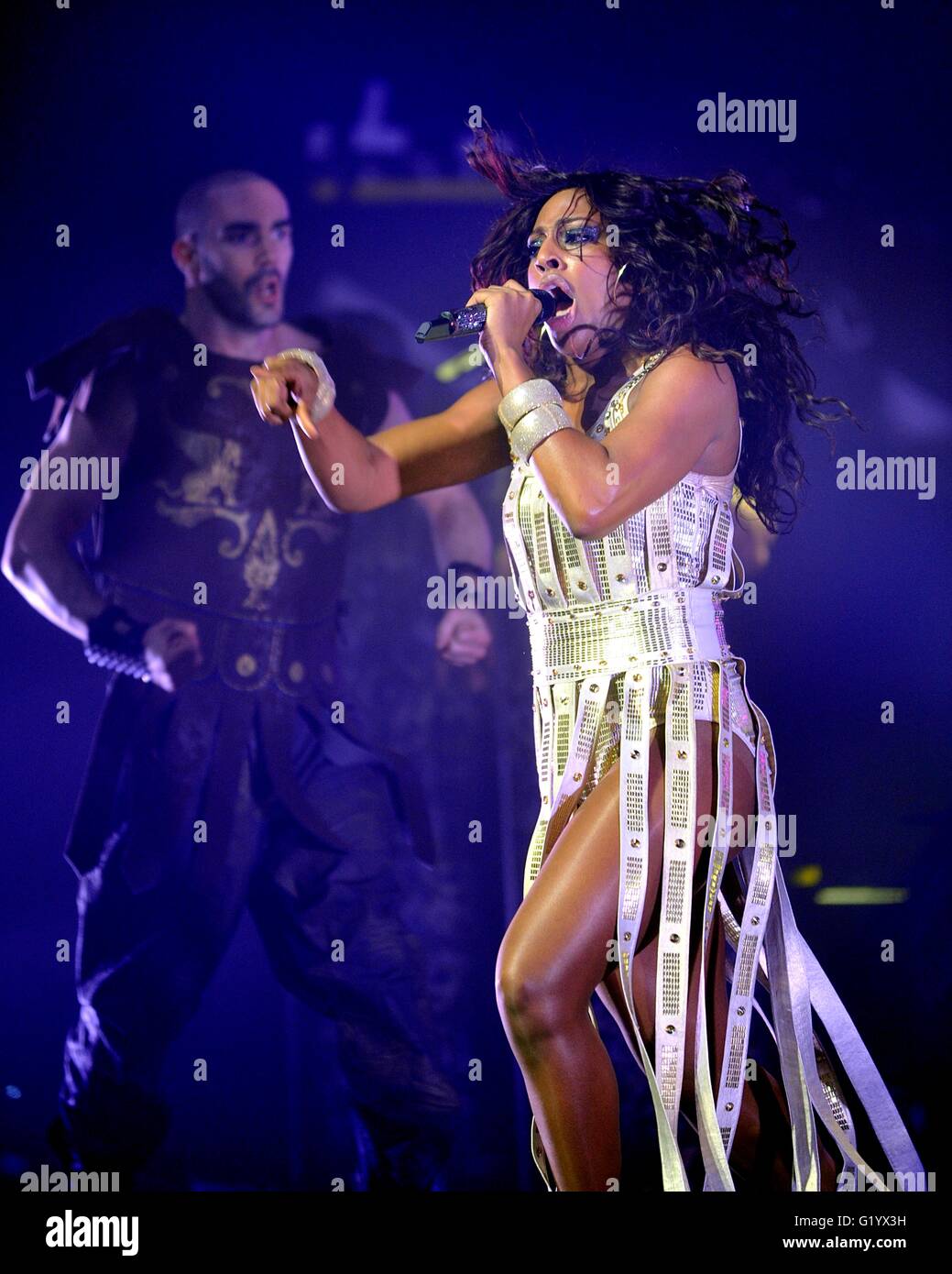 Alexandra burke performance hi-res stock photography and images - Alamy