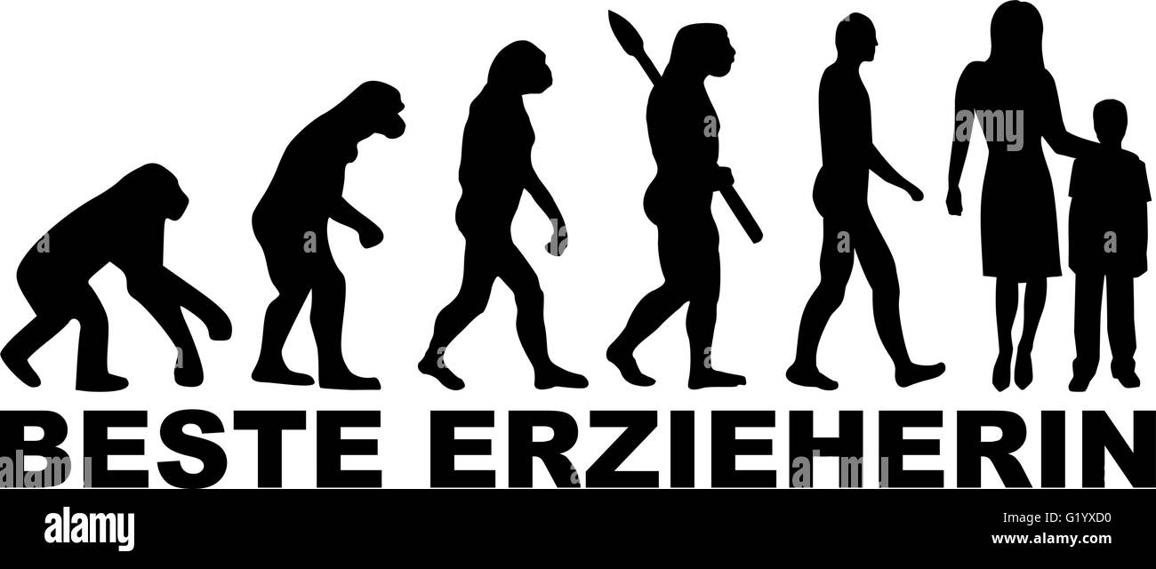 Evolution monkey child Stock Vector Images - Alamy