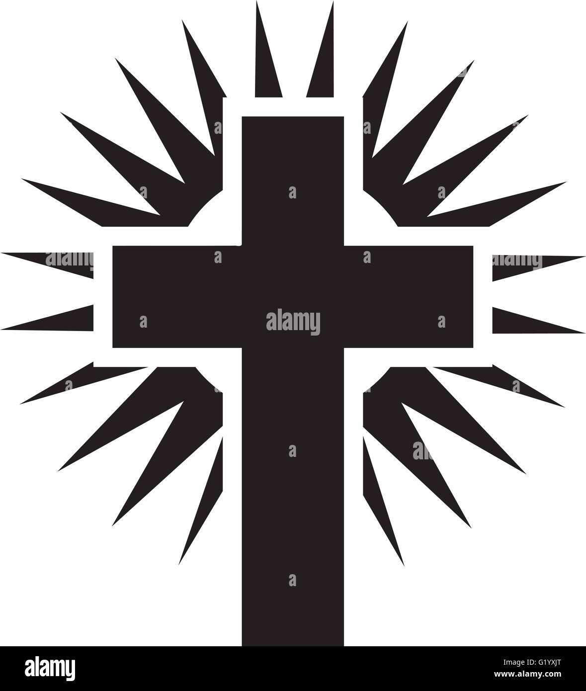 Shining cross hi-res stock photography and images - Alamy