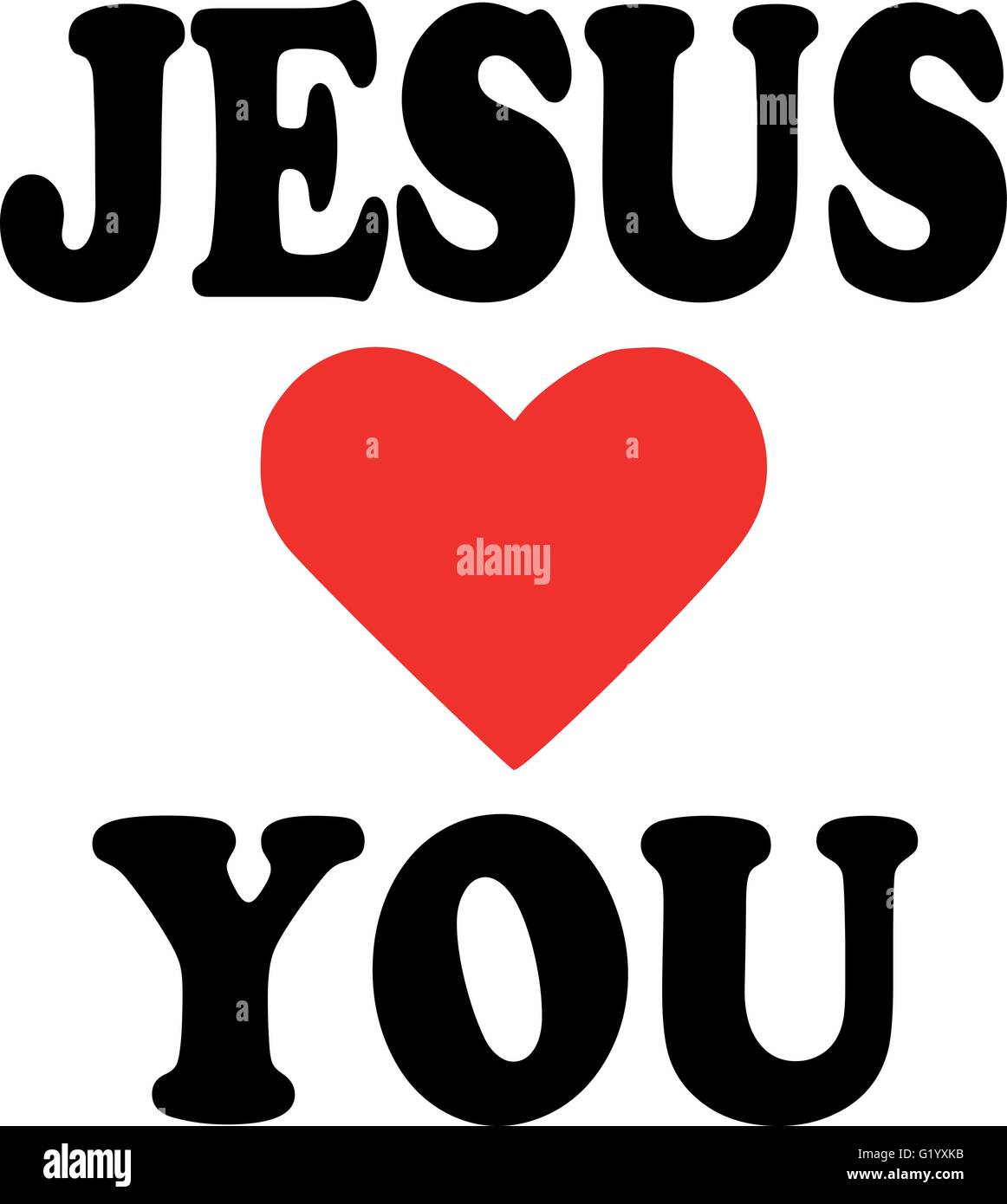 Jesus loves you icon Stock Vector Image & Art - Alamy