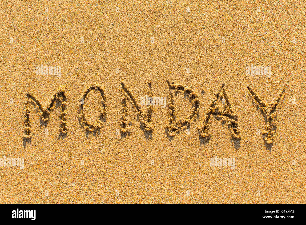 Monday calendar hi-res stock photography and images - Alamy