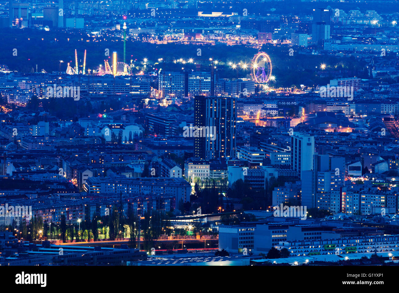 Vienna skyline hi-res stock photography and images - Alamy