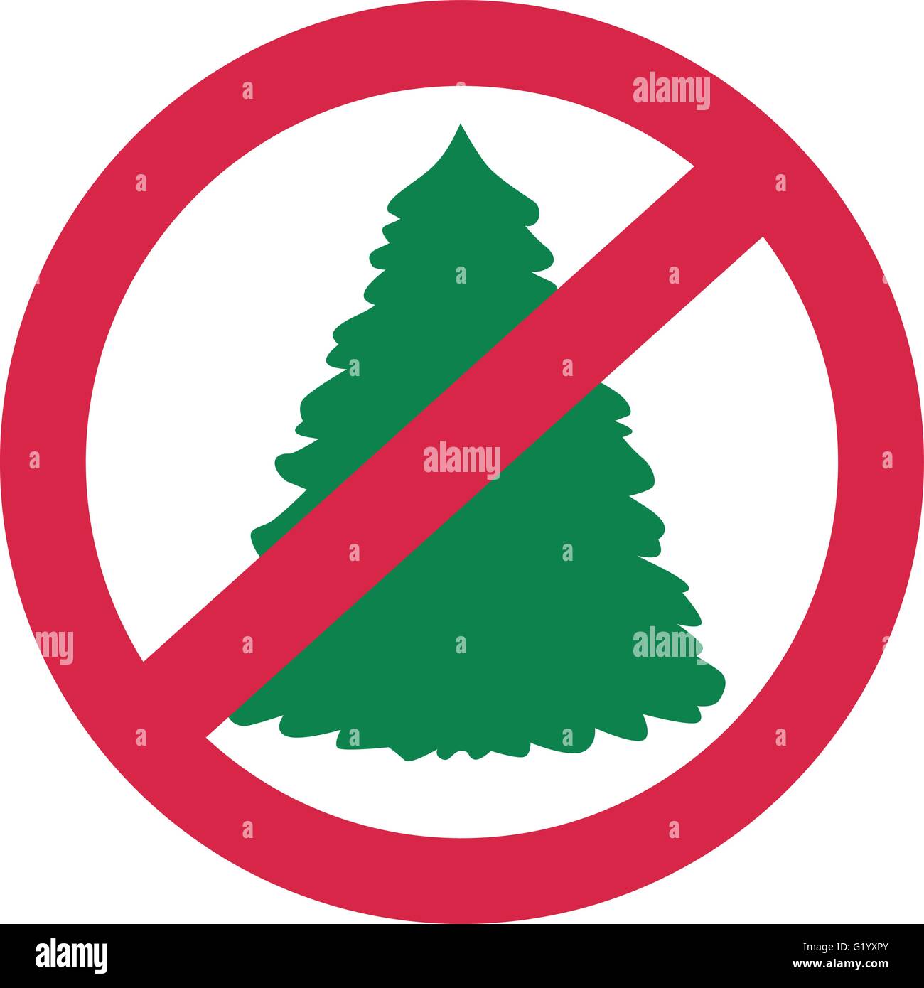 Ban christmas Stock Vector Images - Alamy