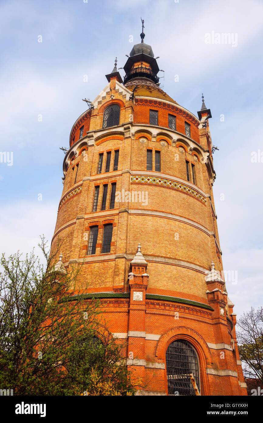 Wasserturm in Vienna seen day time Stock Photo - Alamy