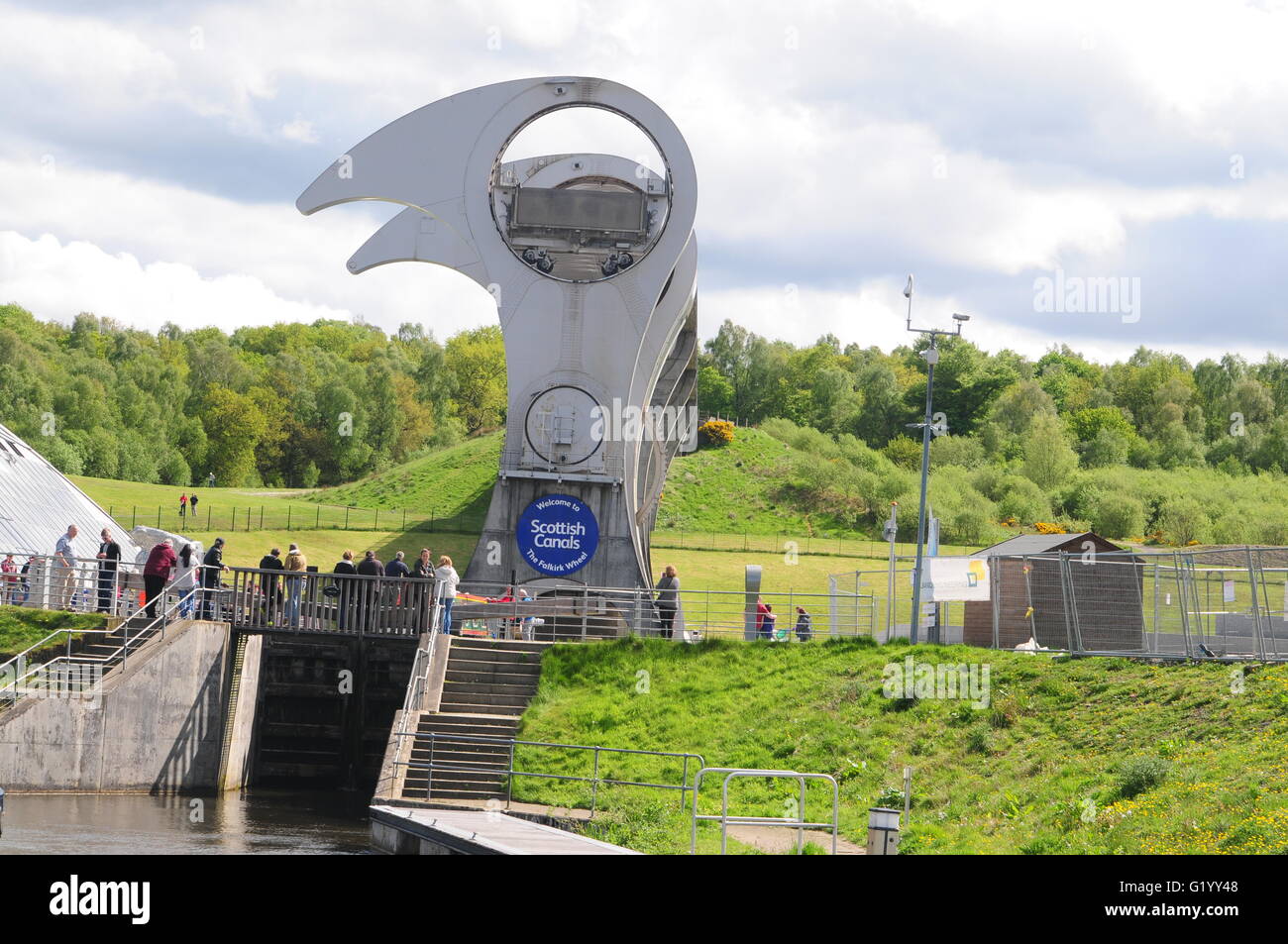 Falkirk wheel, Falkirk May 2016 Stock Photo - Alamy