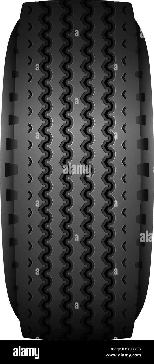 Car tire on a white background Stock Vector Image & Art - Alamy