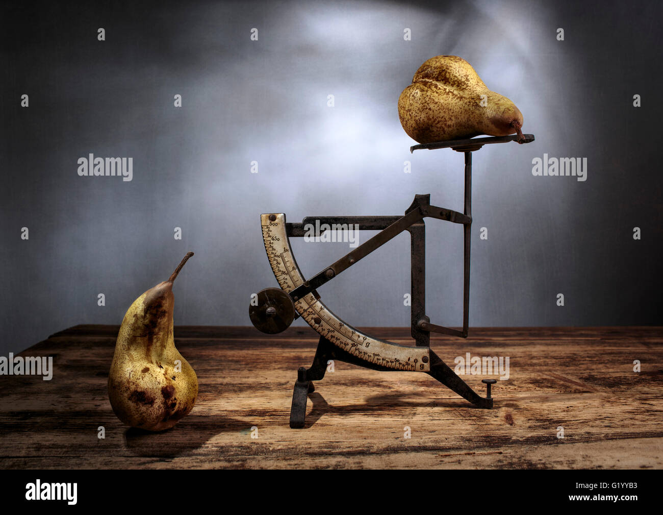 Still-Life with Pears Stock Photo - Alamy