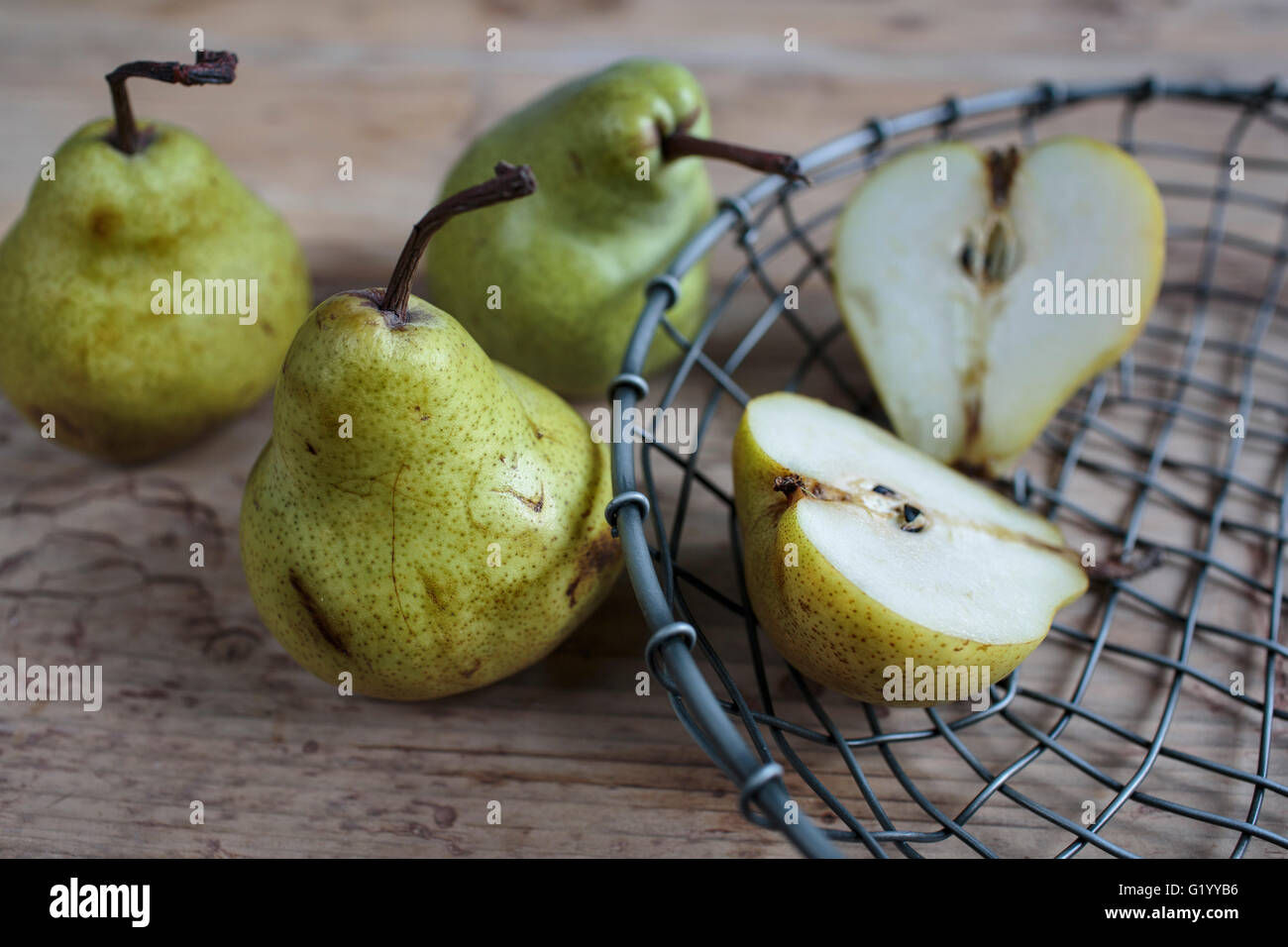 Still-Life with Pears Stock Photo - Alamy