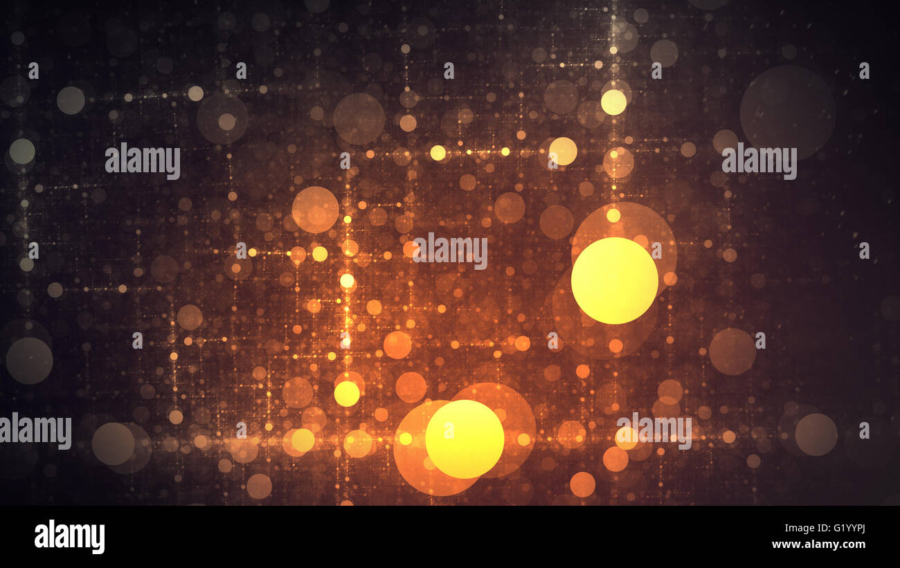 Dreamy High-Contrast Circles Stock Photo - Alamy