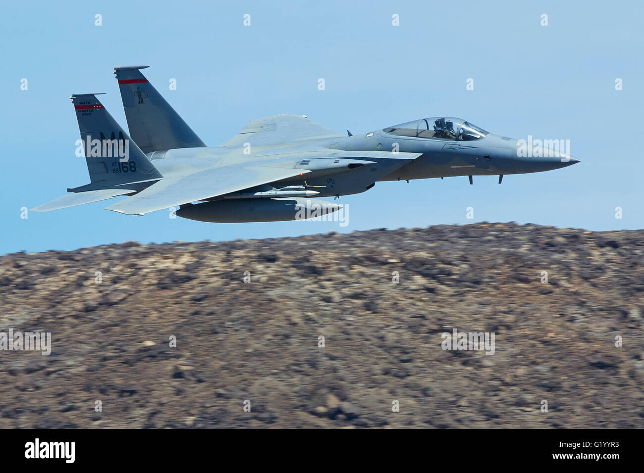 F 15c pilot hi-res stock photography and images - Alamy