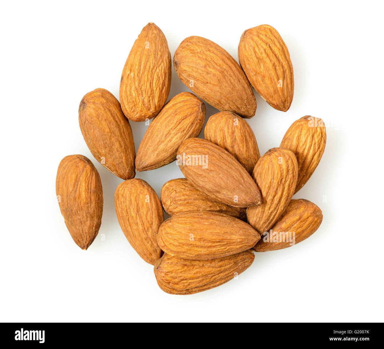 Almond white background hi-res stock photography and images - Alamy