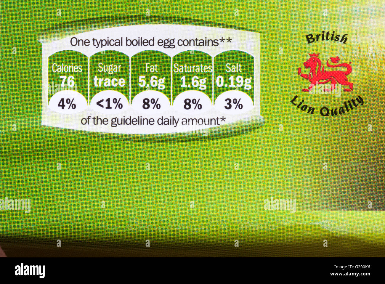 British food labelling hi-res stock photography and images - Alamy