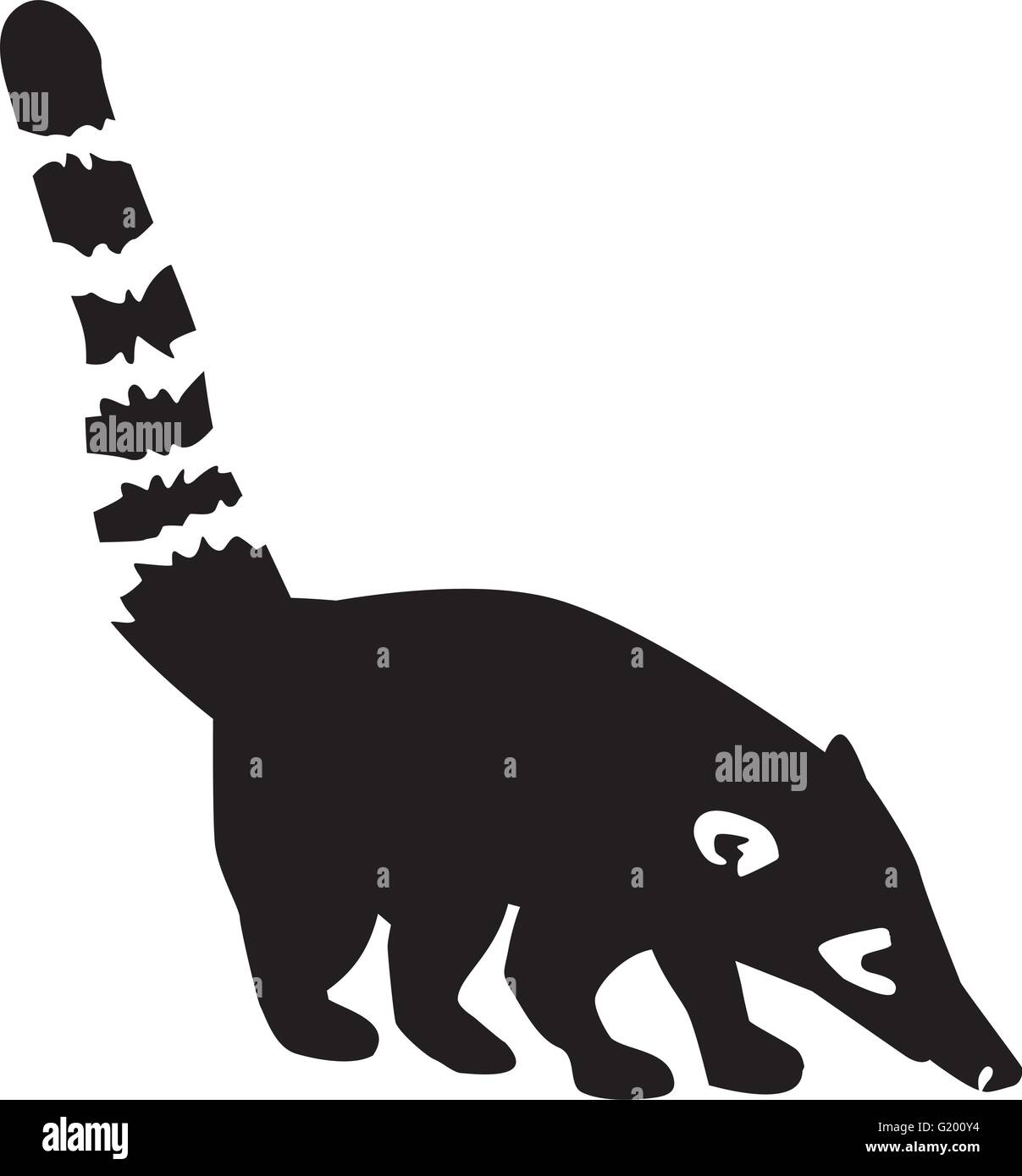 Coati vector hi-res stock photography and images - Alamy