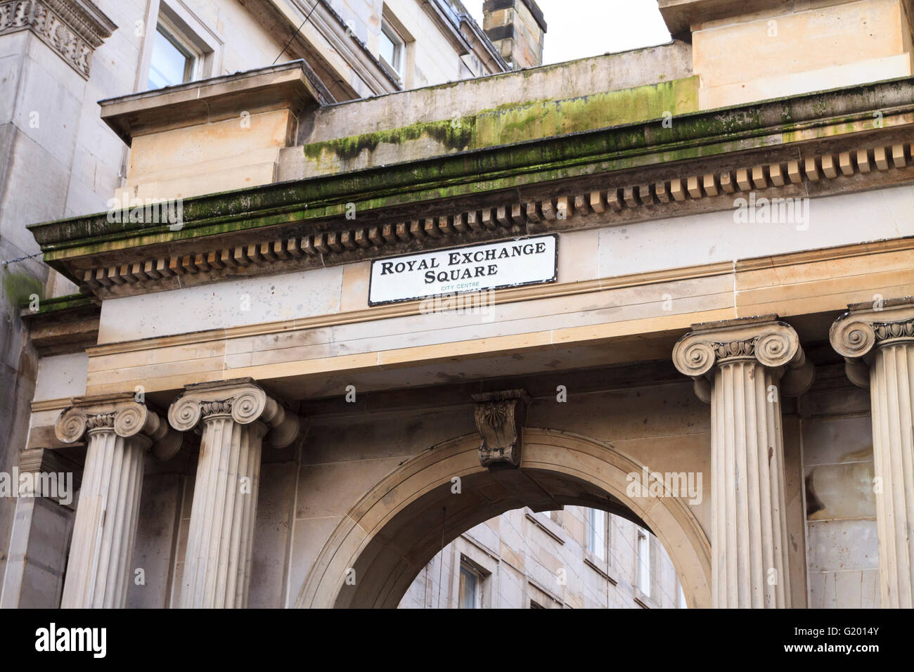 Royal exchange square hi-res stock photography and images - Alamy