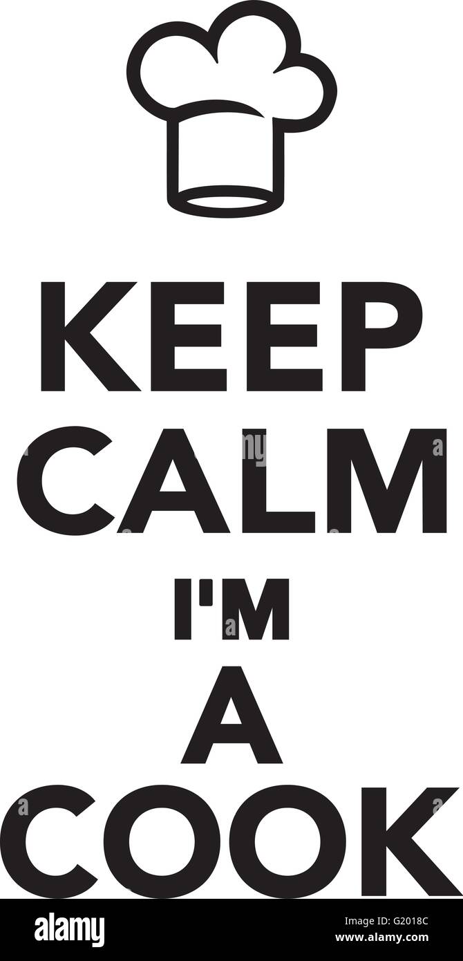 Calm cooking Stock Vector Images - Alamy