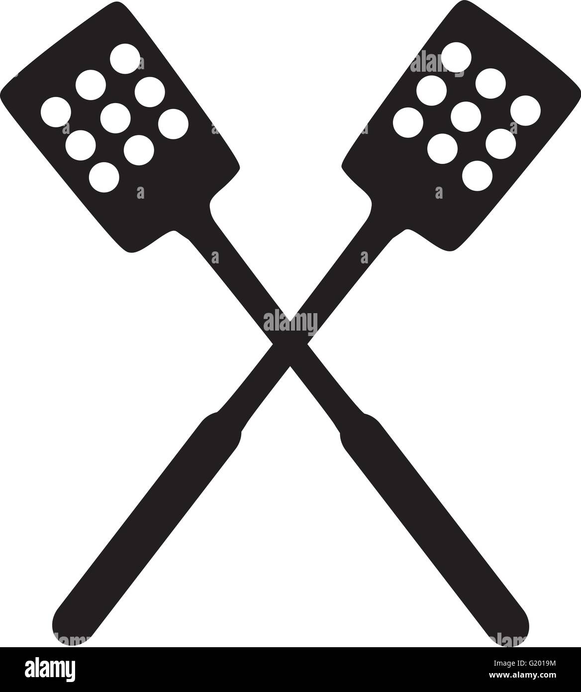 Mixing spatula Stock Vector Images - Alamy
