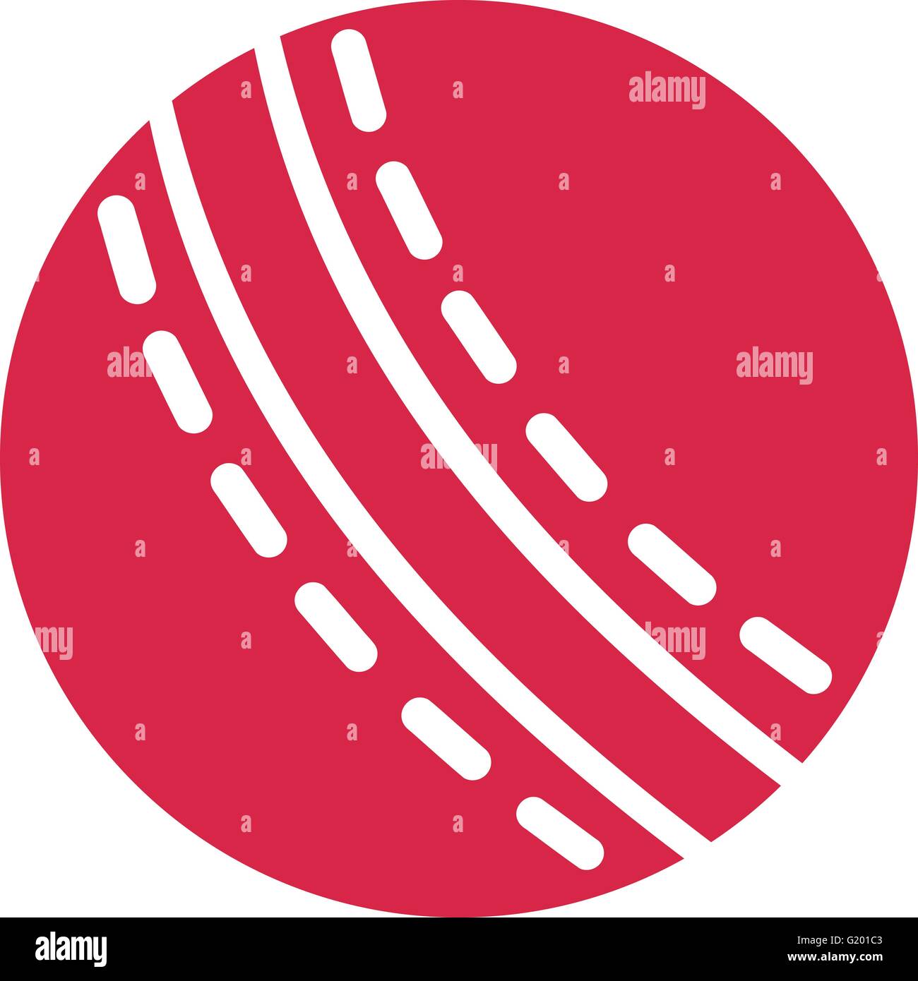 Cricket Ball Icon Stock Vector Image & Art - Alamy