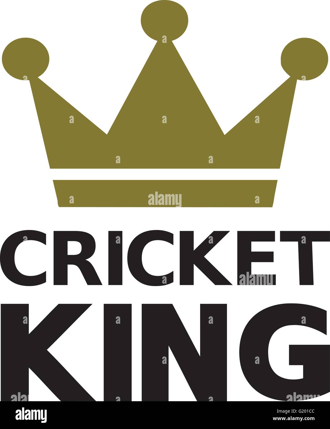 King cricket Stock Vector Images - Alamy