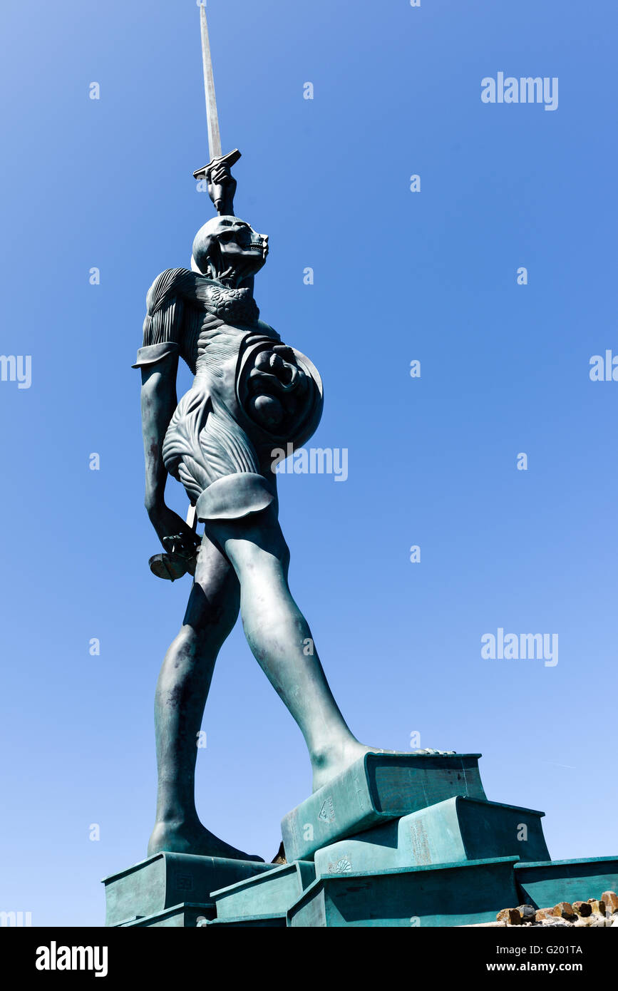 Verity is a stainless steel and bronze statue created by Damien Hirst ...