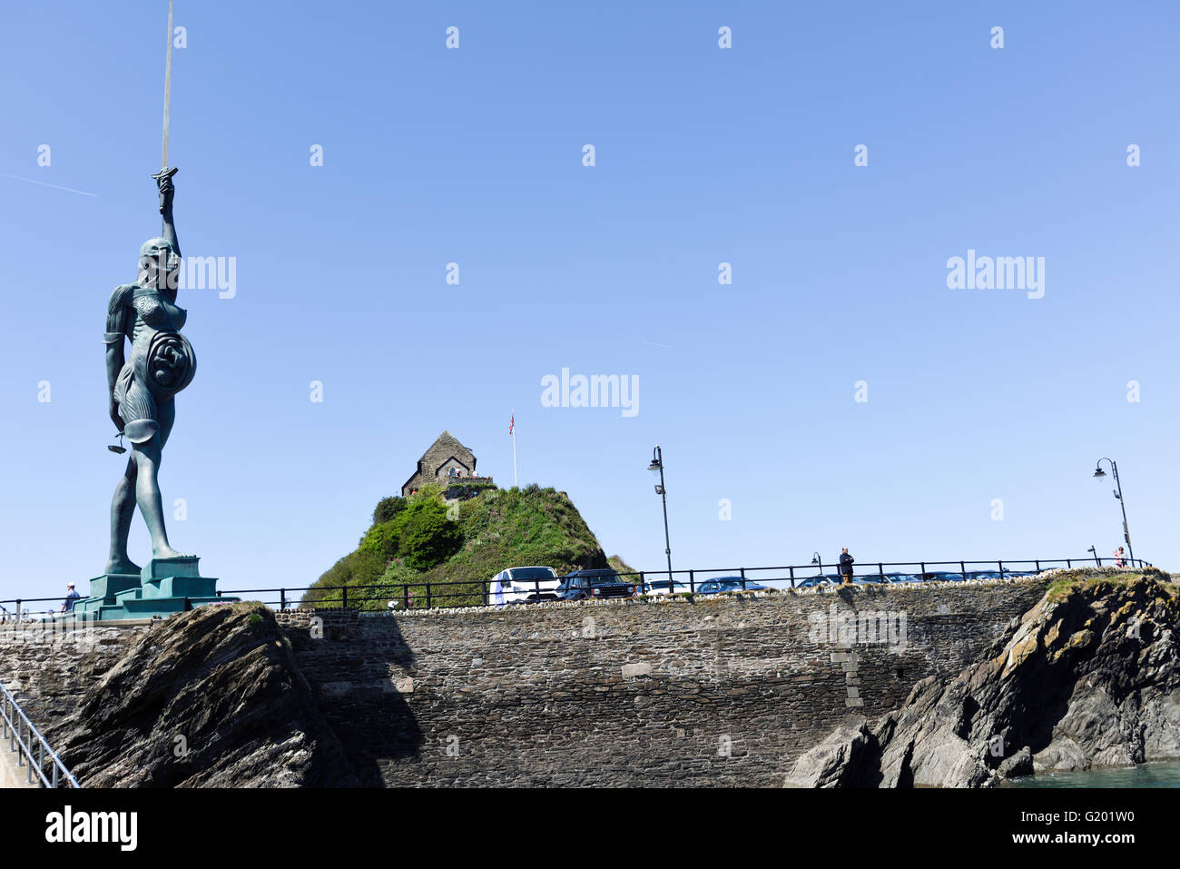 Verity is a stainless steel and bronze statue created by Damien Hirst ...