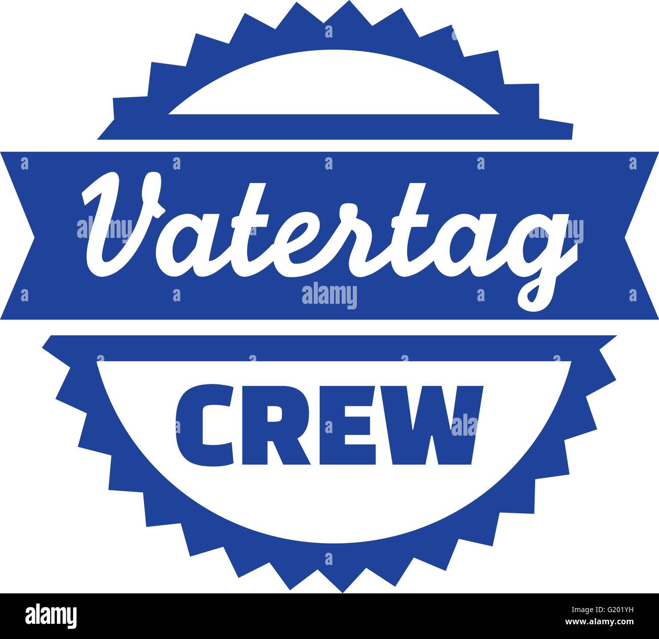 Fathersday Crew Emblem Stock Vector Image & Art - Alamy