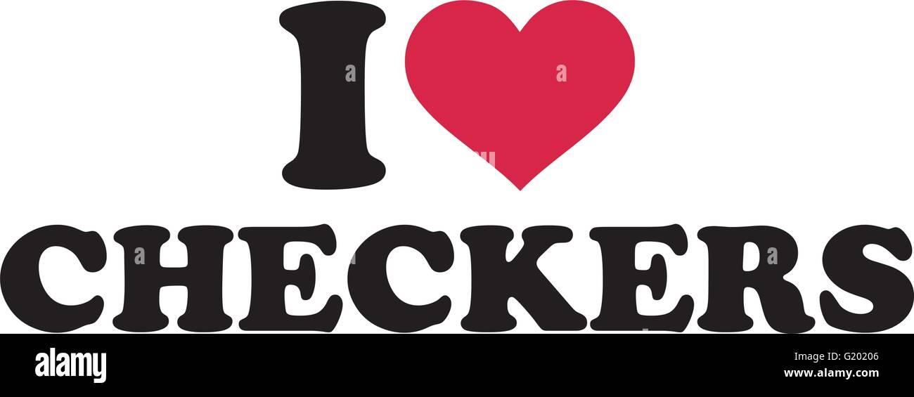 Checkers logo Stock Vector Images - Alamy