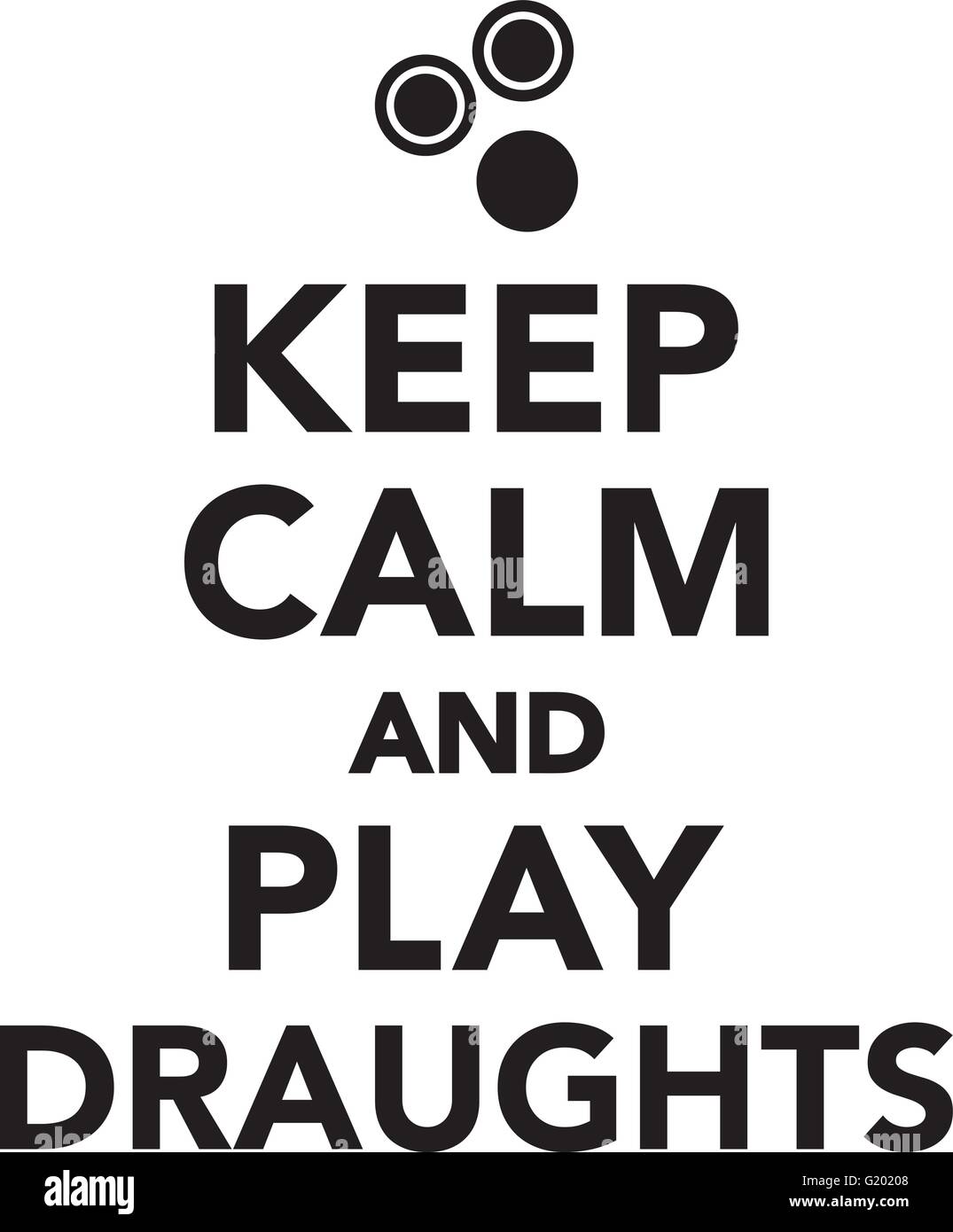 Draughts competition Stock Vector Images - Alamy