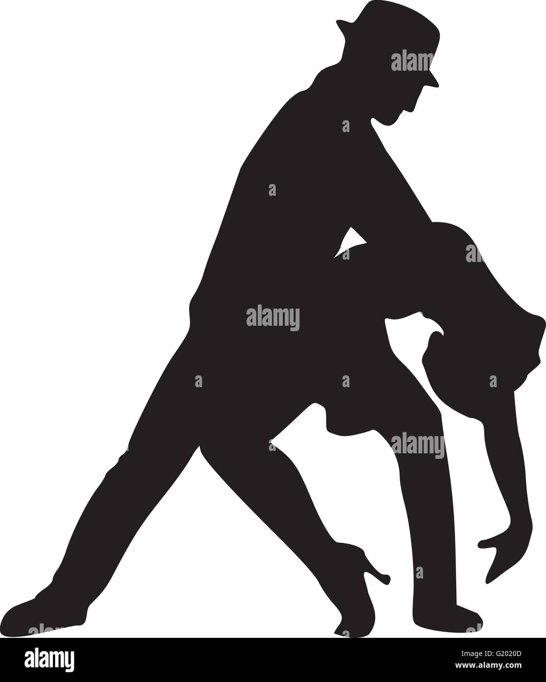 Ballroom dance waltz tango Stock Vector Images - Alamy