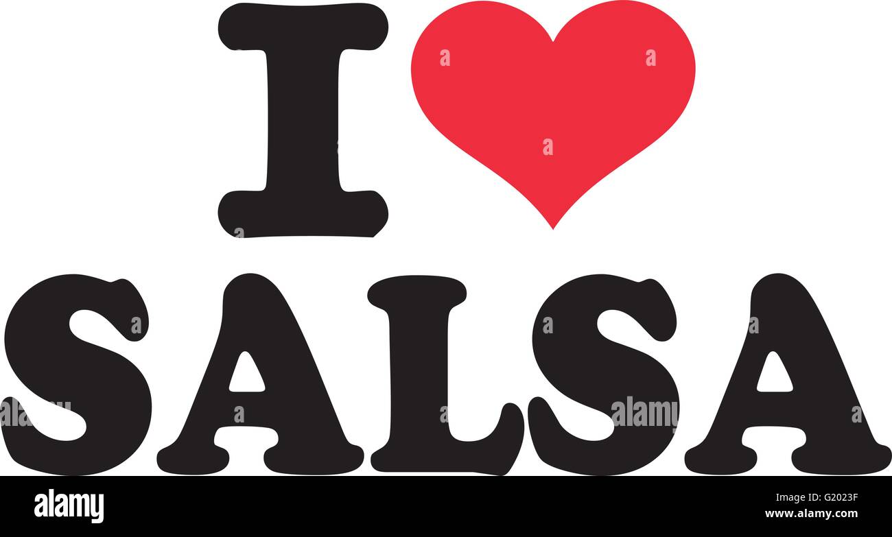 Salsa dancing couple Stock Vector Images - Alamy