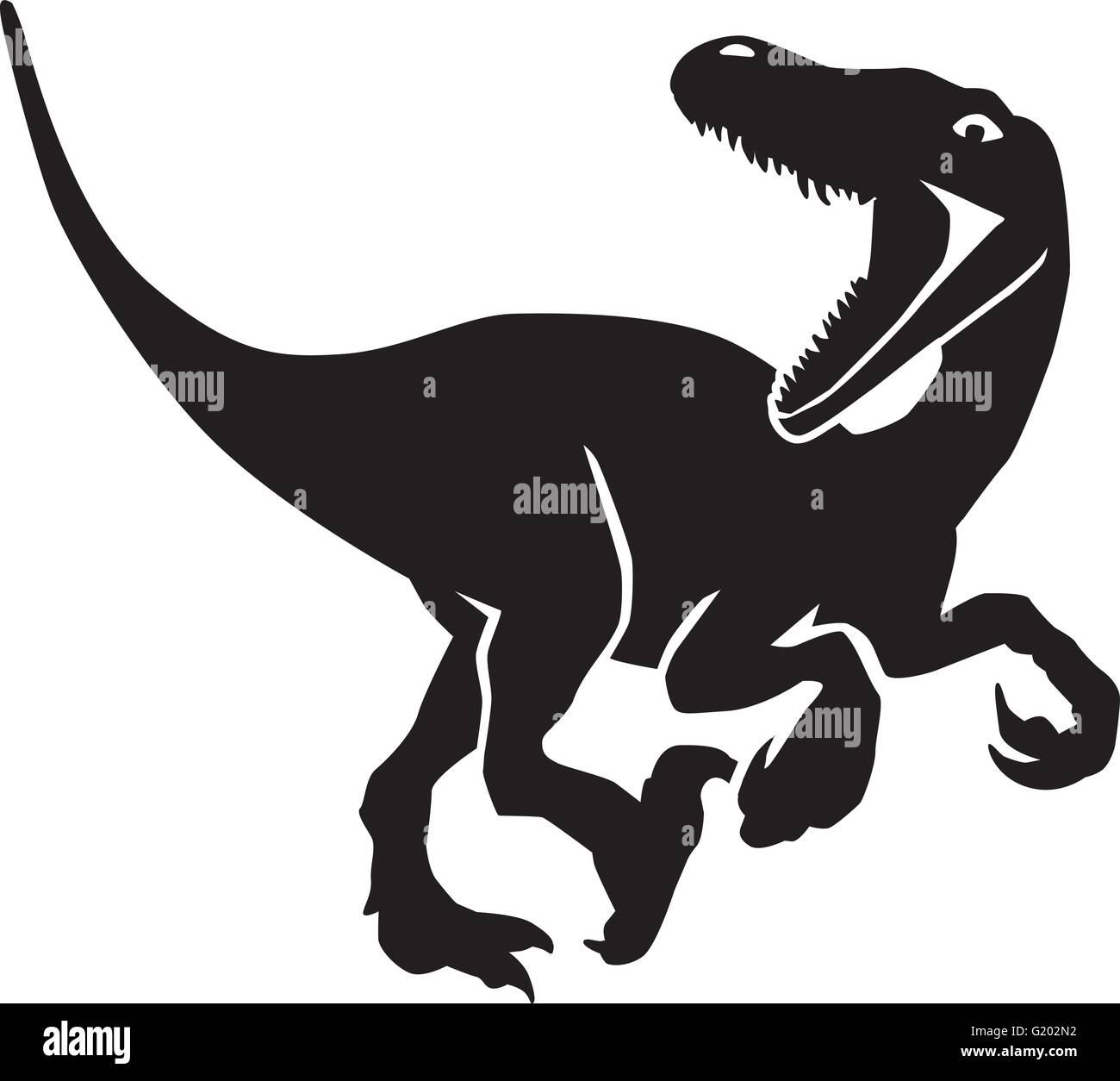 Velociraptor Stock Vector Images - Alamy